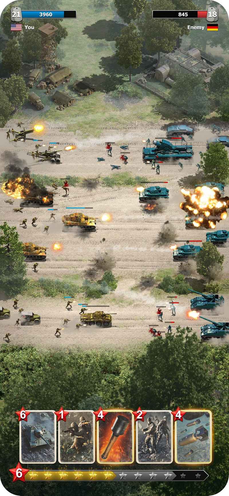Descargar Heroes of War: WW2 Idle RPG gratis para Android | mob.org