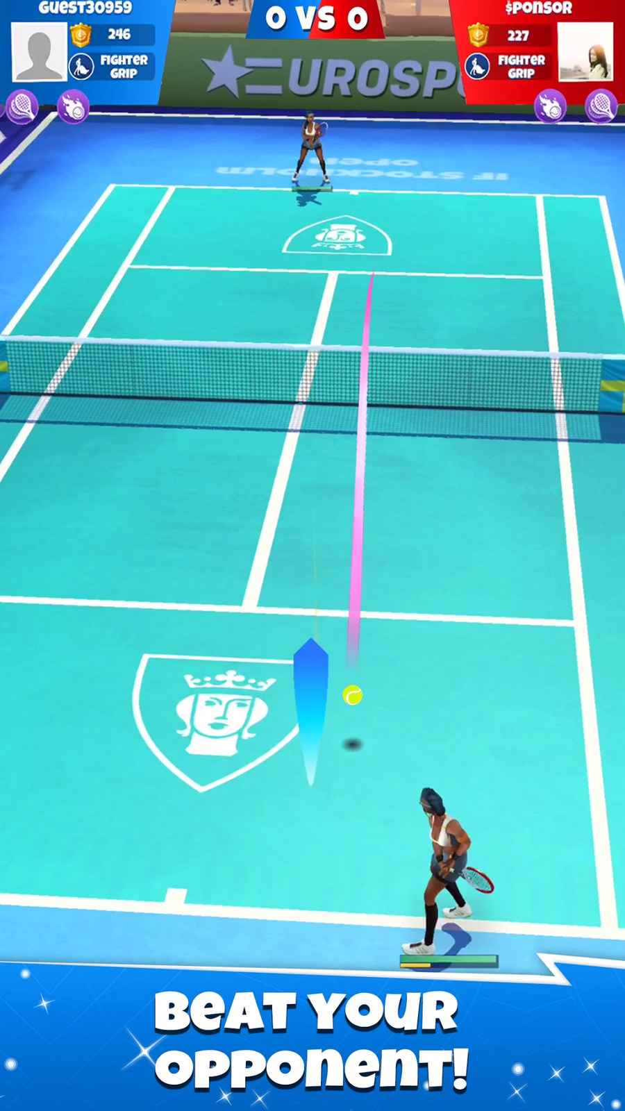 Descargar Tennis GO : World Tour 3D gratis para Android | mob.org