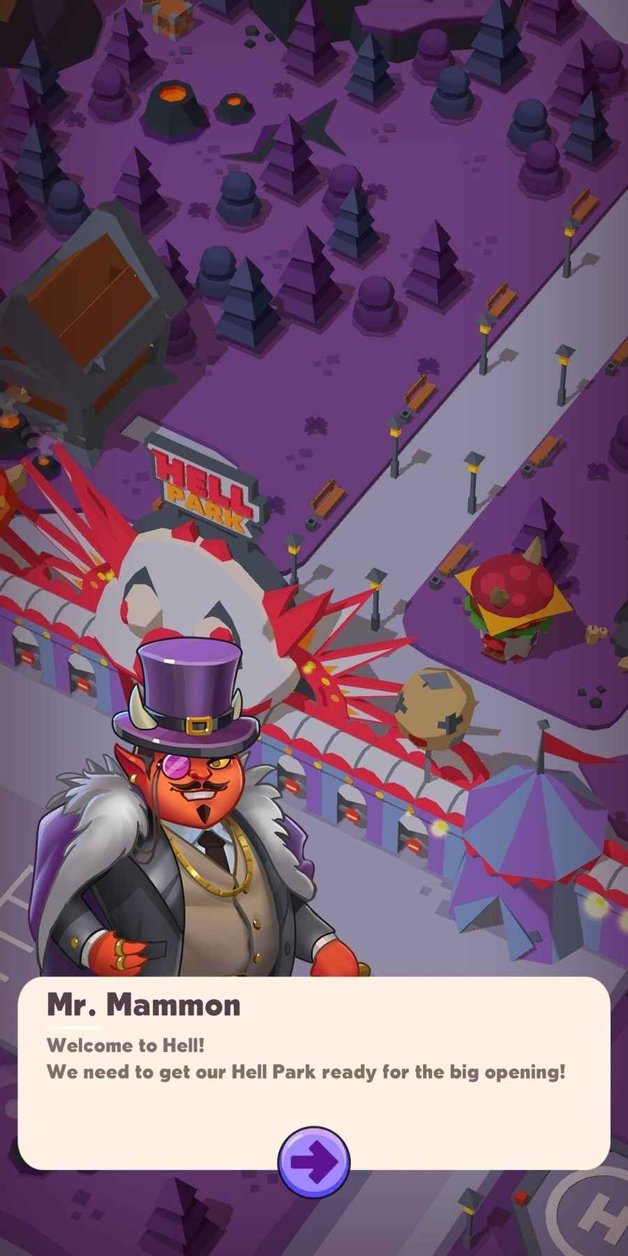 Descargar Hell Park - Tycoon Simulator gratis para Android | mob.org