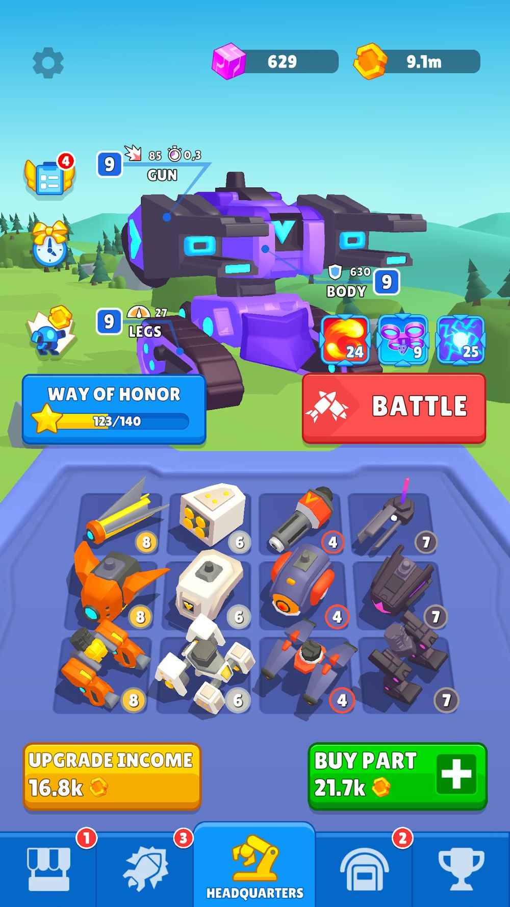 Descargar Armored Robots: Mech Battle gratis para Android | mob.org