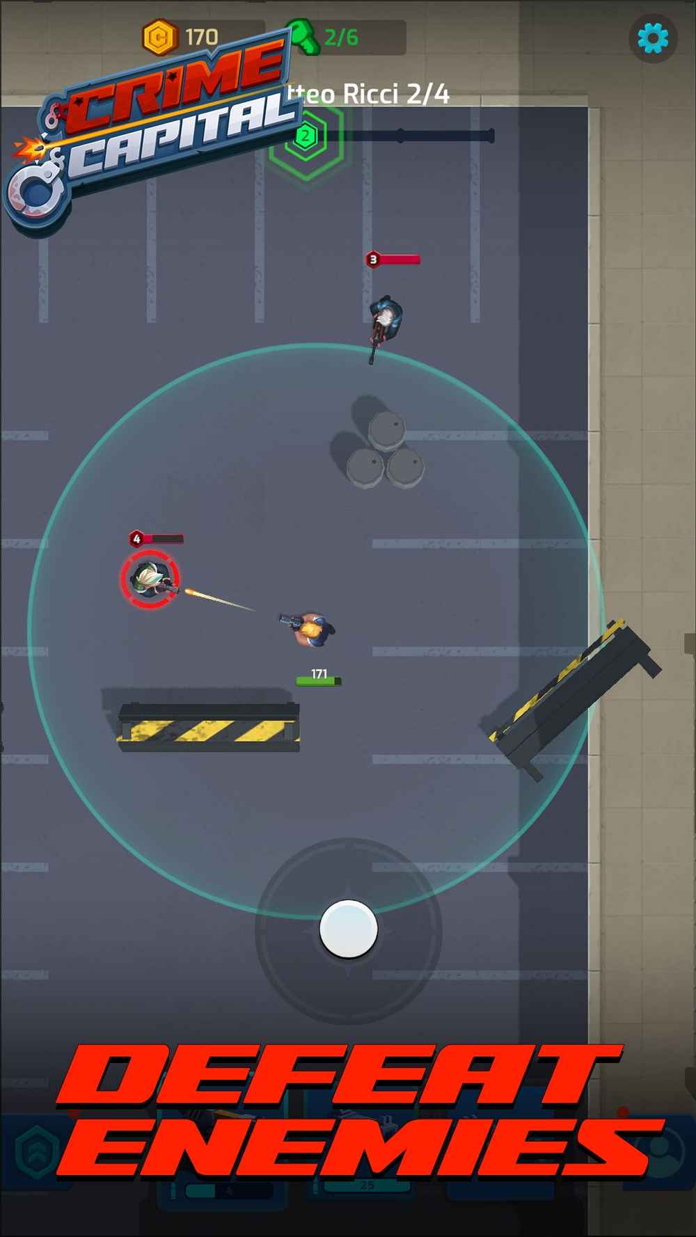 Descargar Crime Capital: Shooter Action gratis para Android | mob.org
